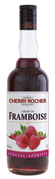 Crème de framboise / Raspberry liqueur - Fruit liqueurs 70 cl engraved ...