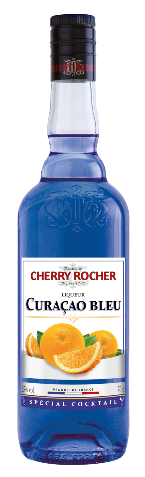Curaçao bleu - 70 cl - Liqueurs cocktails - Cherry-rocher