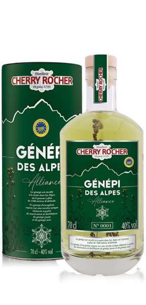 Génépi des Alpes Alliance - Liqueurs digestives - Cherry-rocher